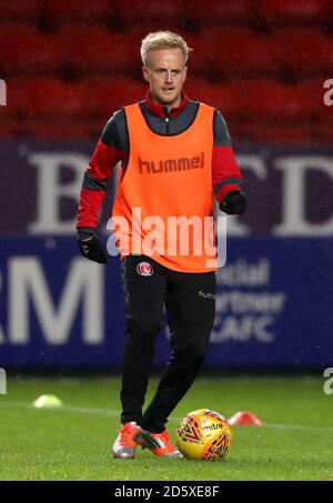 Charlton Athletic's Ben Reeves Stock Photo - Alamy