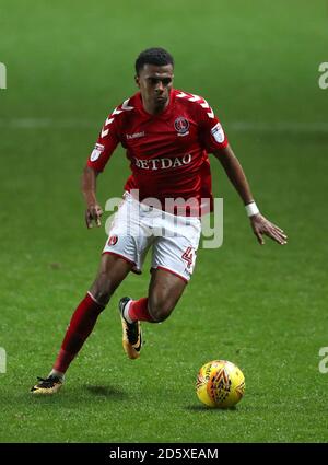 Charlton Athletic's Jamie Mascoll Stock Photo - Alamy