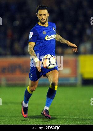 Callum Kennedy, AFC Wimbledon Stock Photo - Alamy
