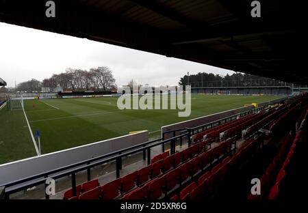 General view of AFC Wimbledon's ground Stock Photo - Alamy