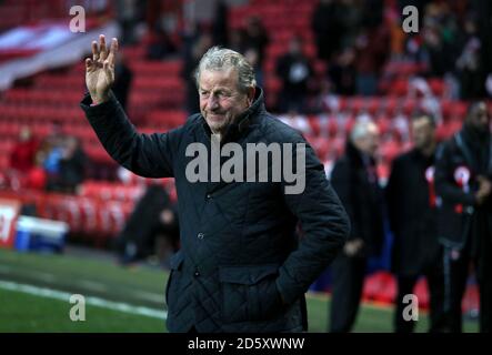 Charlton Athletic former players and Directors receive a commemorative ...
