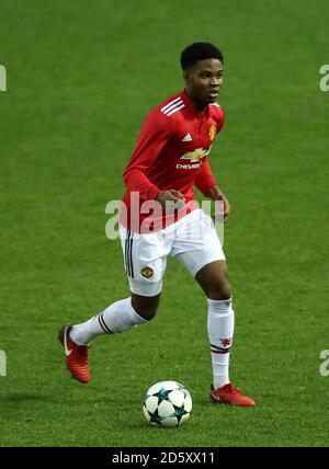 Manchester United's Tyrell Warren Stock Photo - Alamy
