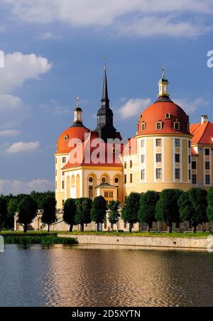 Moritzburg Castle, Dresden, Saxony, Germany Stock Photo - Alamy