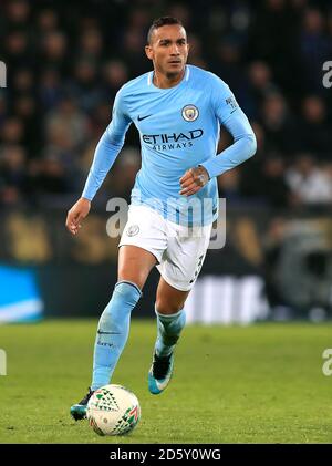 Manchester City's da Silva Danilo celebrates scoring his side's first ...