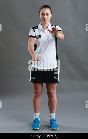 Umpire Kate Mann Stock Photo - Alamy