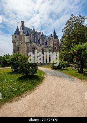 The Chateaux at Montresor Stock Photo - Alamy