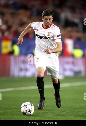 Sevilla's Clement Lenglet Stock Photo - Alamy