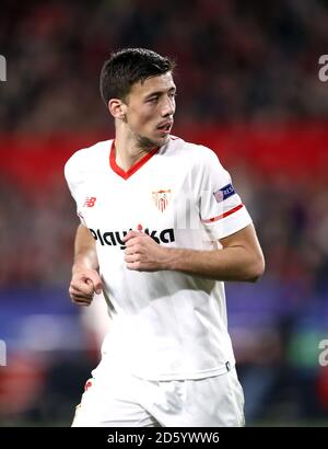 Sevilla's Clement Lenglet Stock Photo - Alamy