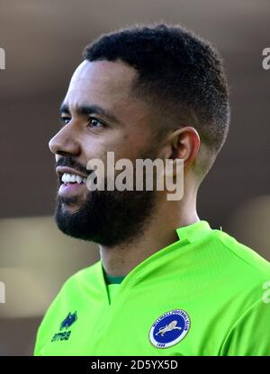 Millwall goalkeeper Jordan Archer Stock Photo - Alamy