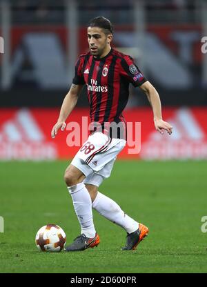 AC Milan's Ricardo Rodriguez Stock Photo - Alamy