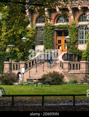 Lund Sweden - Lund University Library building, Lund, Sweden ...