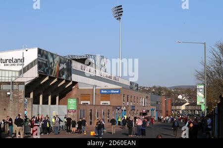 General view of Turf Moor Stadium before the game Stock Photo - Alamy