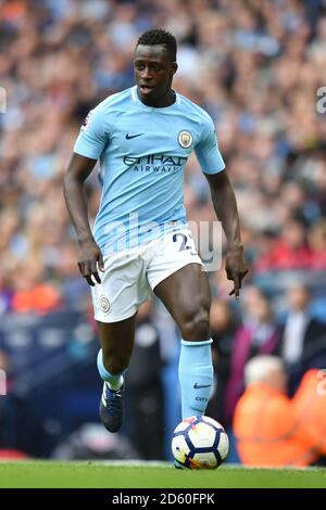 Manchester City's Benjamin Mendy in action Stock Photo - Alamy