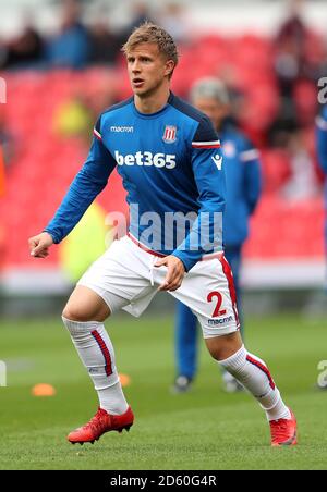 Stoke City's Moritz Bauer Stock Photo - Alamy