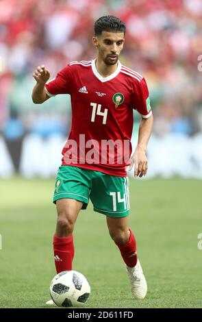 Morocco's Mbark Boussoufa Stock Photo - Alamy
