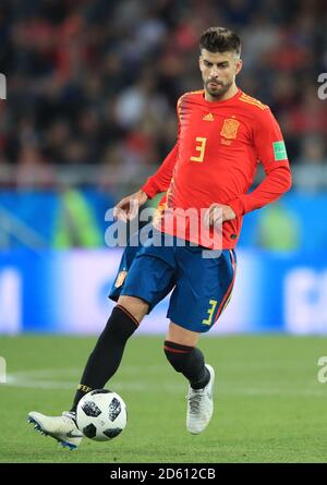 Spain's Gerard Pique Stock Photo - Alamy