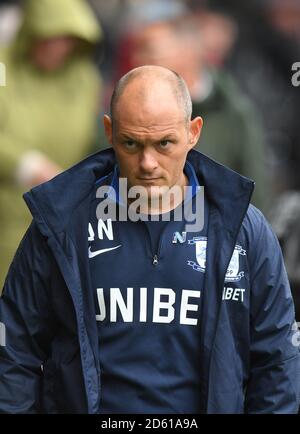 Preston North End manger Alex Neil Stock Photo - Alamy