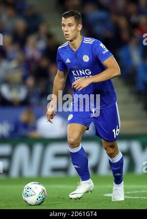 Leicester City's Filip Benkovic Stock Photo - Alamy