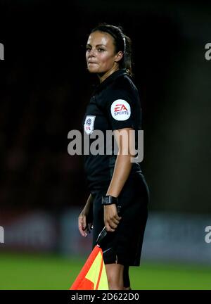 Lisa Rashid, assistant referee Stock Photo - Alamy
