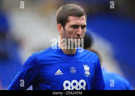 Birmingham City's Gary Gardner warming up ahead of the Championship ...