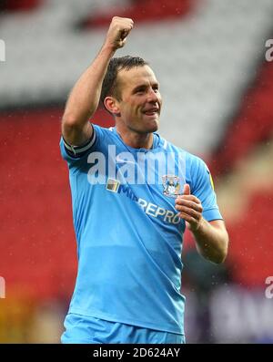 Coventry City's Michael Doyle applauds the fans Stock Photo - Alamy