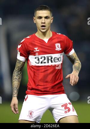 Middlesbrough's Muhamed Besic Stock Photo - Alamy