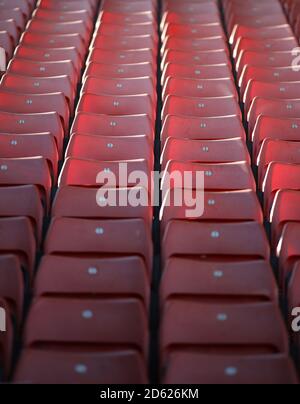 A general view of seats in the bet365 Stadium ahead of the Sky Bet ...