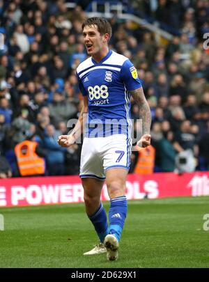 Birmingham City's Connor Mahoney celebrates scoring his side's first ...