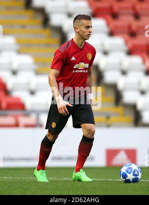 Manchester United's Luca Ercolani Stock Photo - Alamy