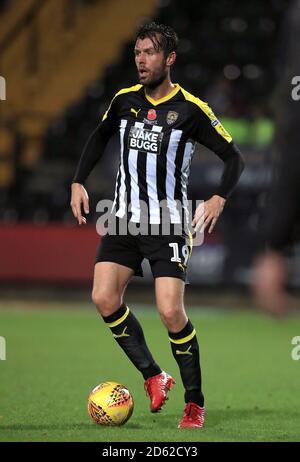 Notts County's Elliott Ward Stock Photo - Alamy