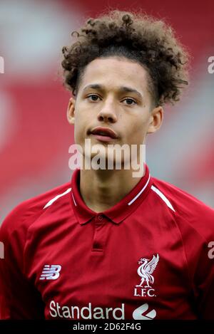 Liverpool's Rhys Williams Stock Photo - Alamy