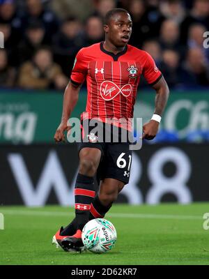 Southampton's Michael Obafemi in action during the FA Cup fourth round ...