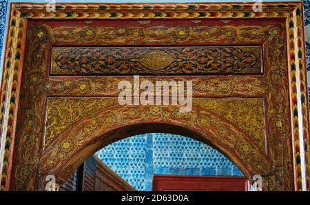 Fine example of Ottoman art patterns in view Stock Photo - Alamy