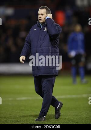 Luton Town goalkeeping coach Kevin Dearden Stock Photo - Alamy