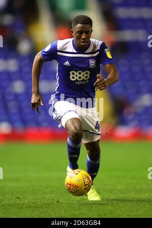Birmingham City's Wes Harding in action Stock Photo - Alamy
