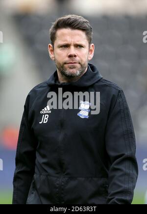 Birmingham City coach James Beattie Stock Photo - Alamy