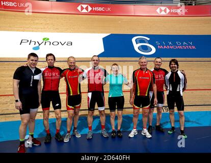 The HSBC UK National Cycling Centre, Manchester Velodrome cycle track ...