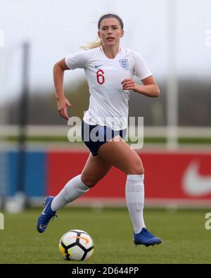 England's Georgia Eaton-Collins in action Stock Photo - Alamy