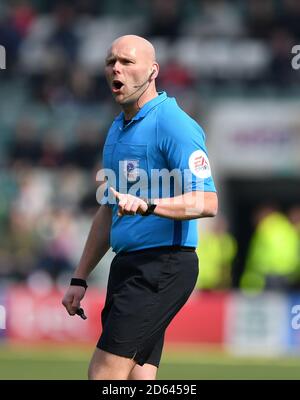 Referee Charles Breakspear Stock Photo - Alamy
