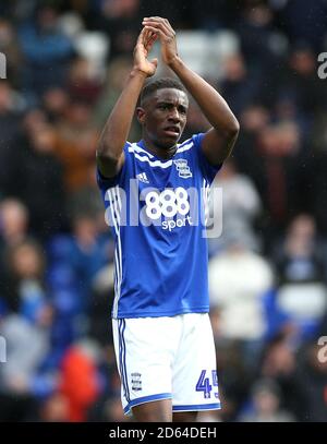 Birmingham City's Wes Harding after the final whistle during the Sky ...