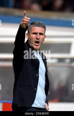 Bury’s manager Ryan Lowe reacts on the touchline Stock Photo - Alamy