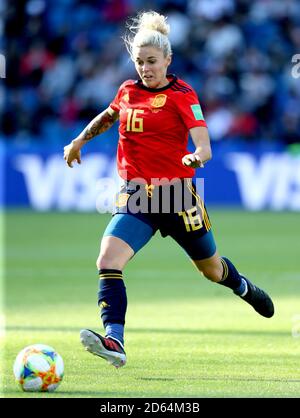 Spain's Maria Pilar Leon in action Stock Photo - Alamy