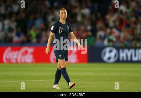France's Gaetane Thiney looks dejected after the game Stock Photo - Alamy