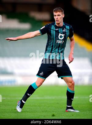 Swansea City's Jay Fulton in action Stock Photo - Alamy