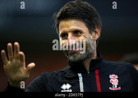 Lincoln City manager Danny Cowley Stock Photo - Alamy