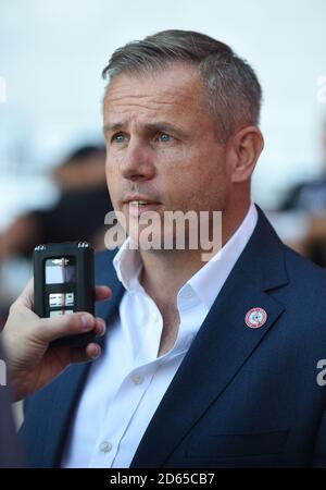 Jon Varney, Brentford Chief Executive following the Premier League ...