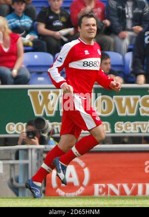 Middlesbrough's Mark Viduka Stock Photo - Alamy