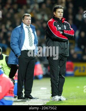 Bolton Wanderers' Sam Allardyce on the touchline Stock Photo - Alamy