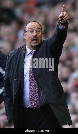 Rafael Benitez, Liverpool manager Stock Photo - Alamy