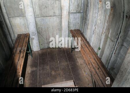 Family inside Air Raid Shelter during WW2 Stock Photo - Alamy